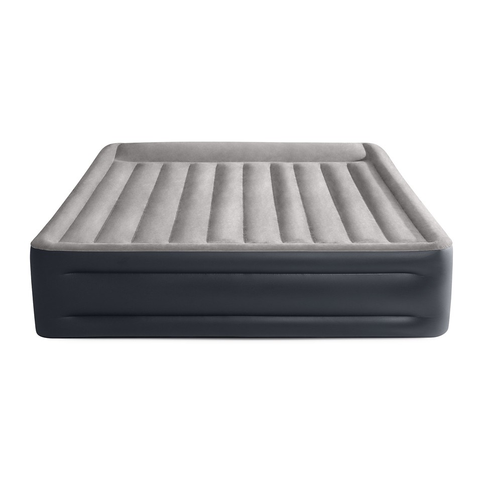 Intex Dura Beam Deluxe Blow Up Mattress Air Bed with Built In Pump ...