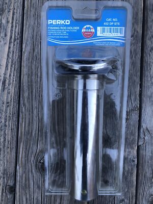 Perko 0452DPSTS 452 Flush Mount Fishing Rod Holder SS 452-DP-STS | eBay