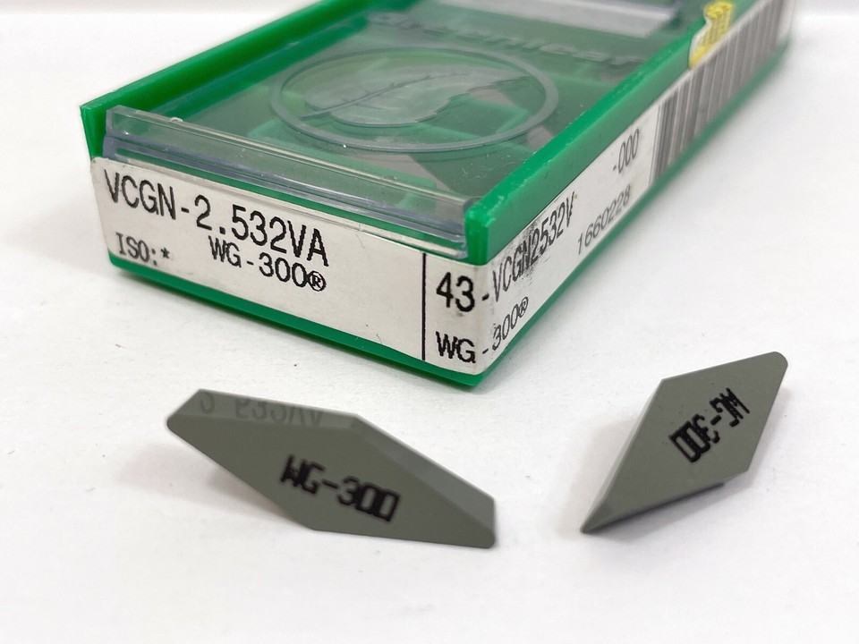 GREENLEAF VCGN-2.532VA New Ceramic Inserts Grade WG-300 10pcs | eBay