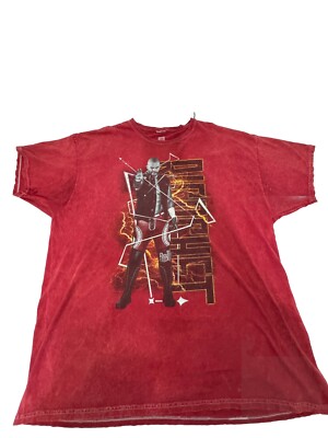 Ricochet WWE Authentic Red Wrestling Graphic T-Shirt Mens Size XXL | eBay