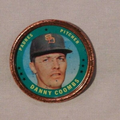 1971 Topps Coins #49 Dave Coombs San Diego Padres | eBay