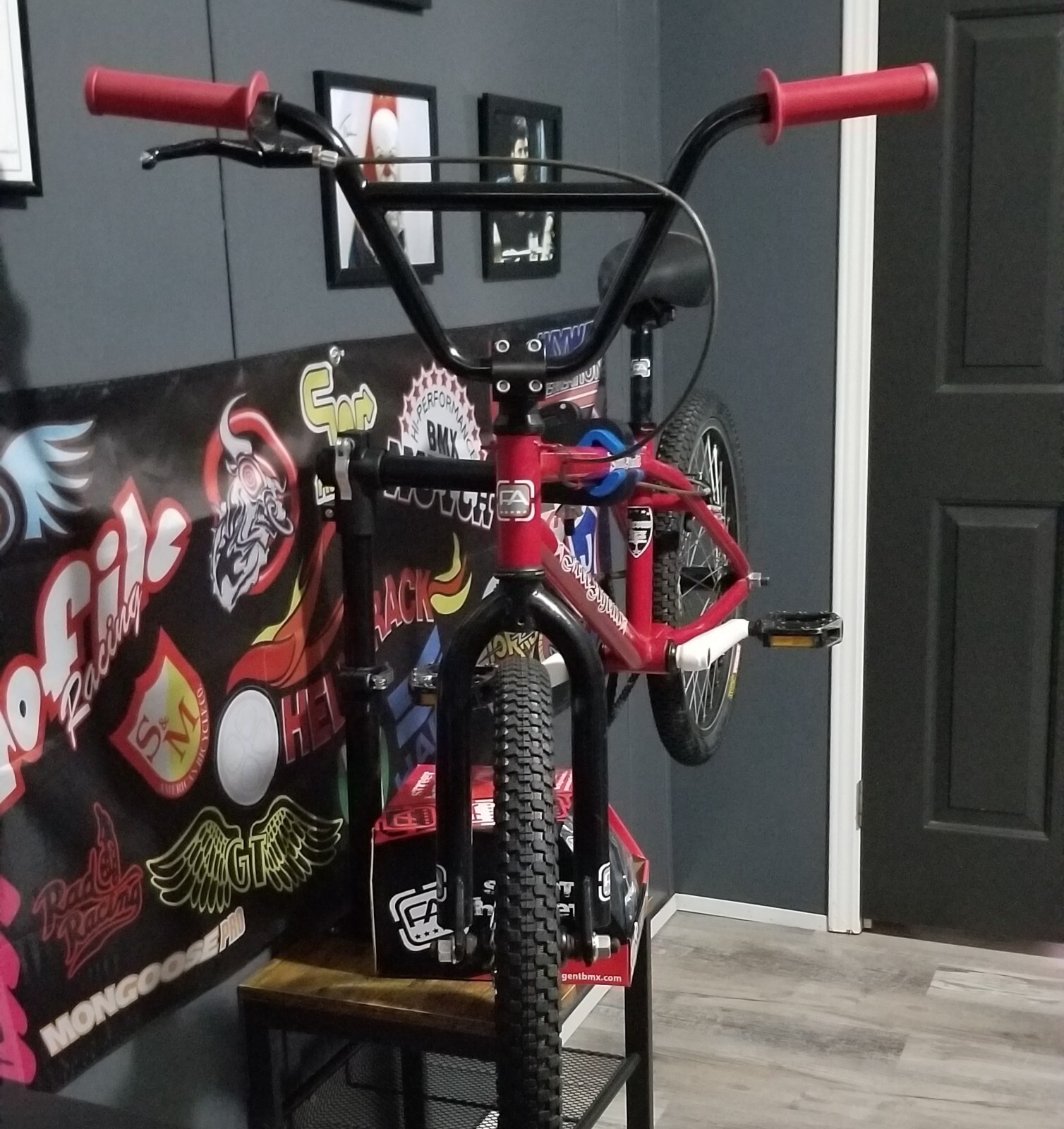 2008 Free Agent Duster Bmx Bike W/ Upgrades Extras Lid Banner Gt Dyno ...