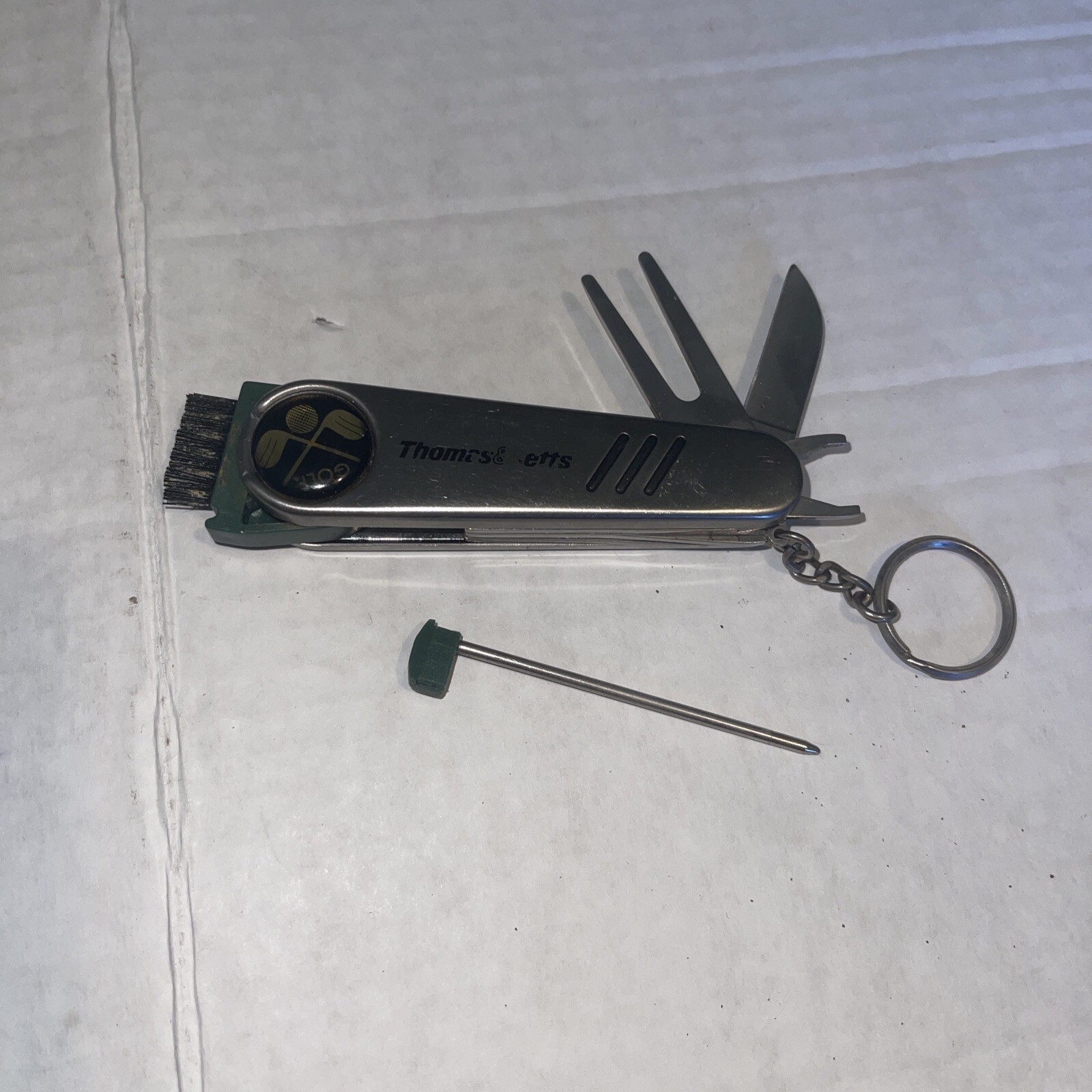 Golf Pocket Knife, Divot Repair, Cleat Tightener, Ball/Club Brush ...