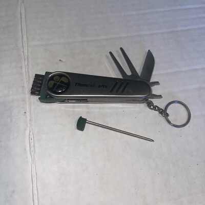 Golf Pocket Knife, Divot Repair, Cleat Tightener, Ball/Club Brush ...