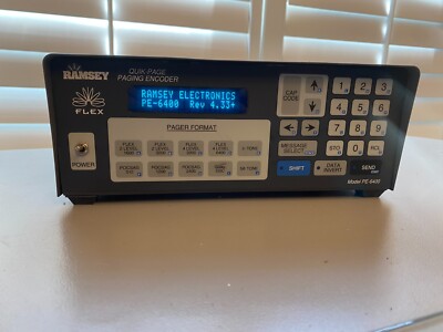 RAMSEY PE-6400 Quick-Page Paging Encoder PE6400 | eBay