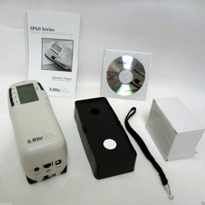 X-Rite SP62 Portable Sphere Spectrophotometer Lab values for print ...