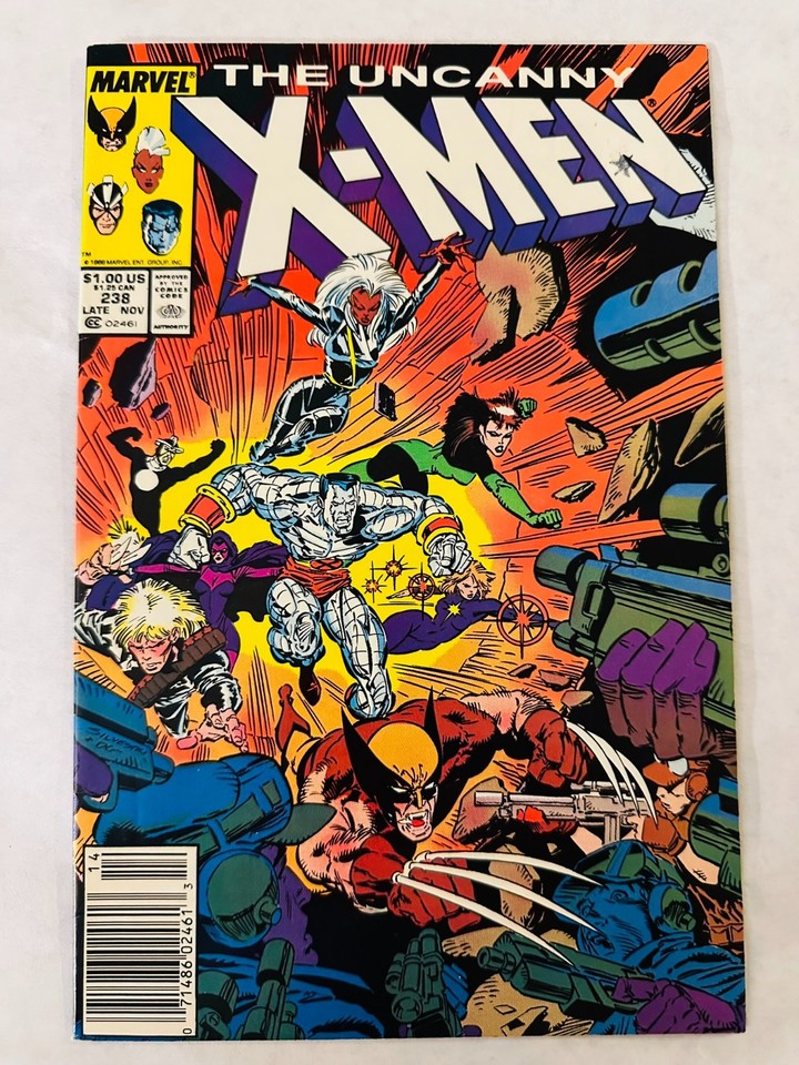 Uncanny X-Men (1988–1991) | Marvel | Mark Jewelers Variants | Issues ...