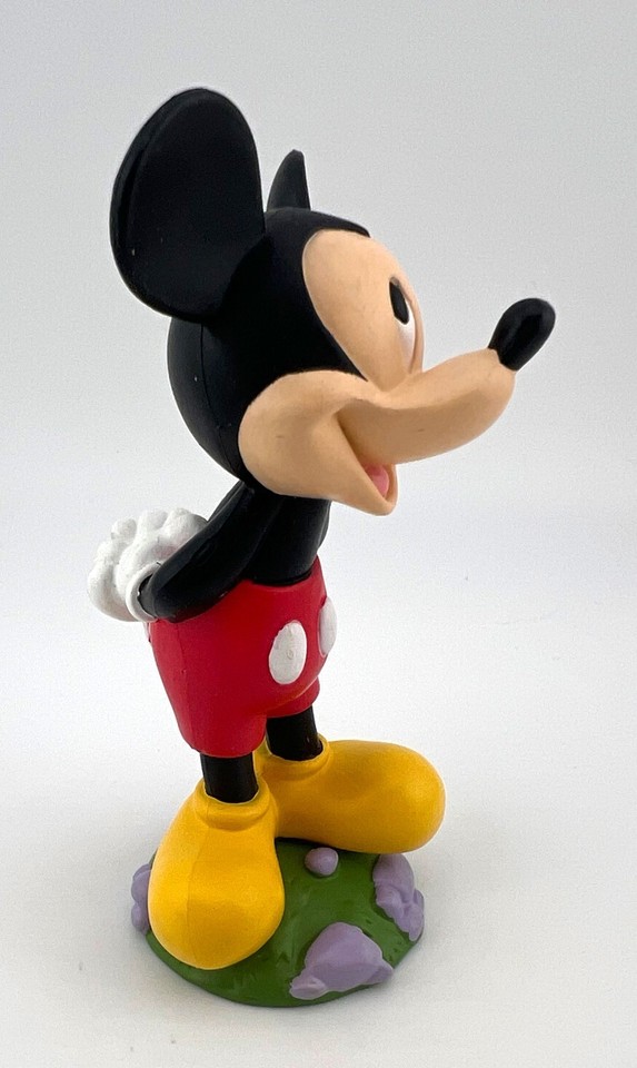 Disney Mickey Mouse - Hands Behind Back - Solid Plastic 3.75" PVC ...