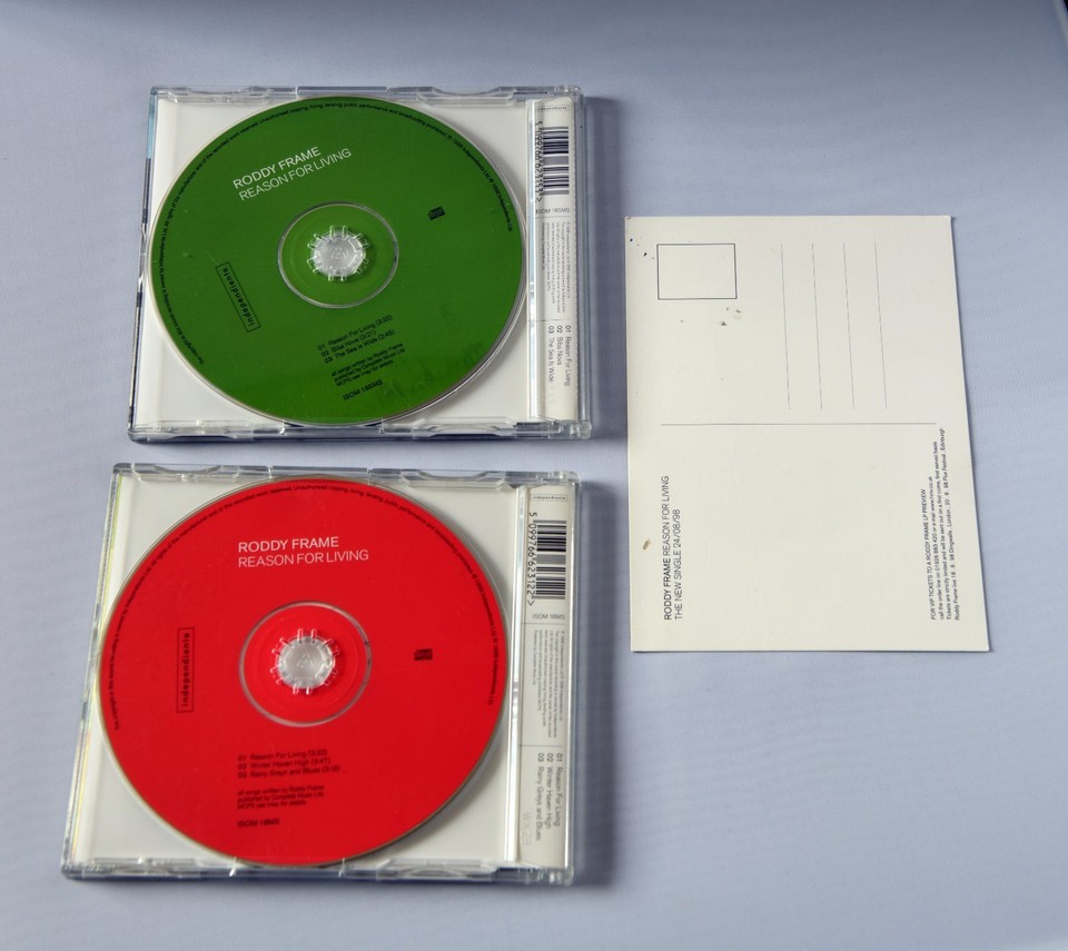 Roddy Frame (Aztec Camera) - Reason For Living CD1 and CD2 / Lyric ...