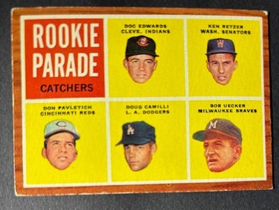 1962 Topps Bob Uecker Rookie Parade RC HIGH # SP CARD #594 | eBay
