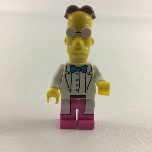 The Simpsons TV Show Character Professor John Nerdelbaum Fink Lego ...