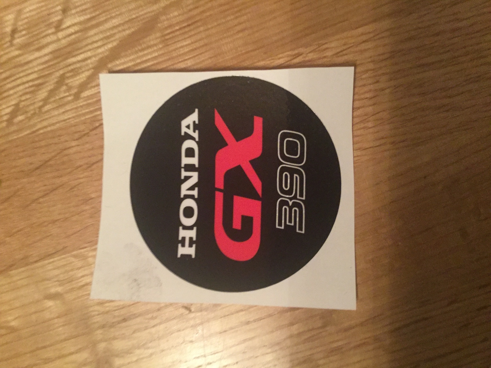Honda GCV160 (non-genuine) replacement decal/sticker or Honda GX decal ...