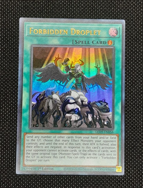 Yu-Gi-Oh! TCG Forbidden Droplet Legendary Duelists: Duels From the Deep ...