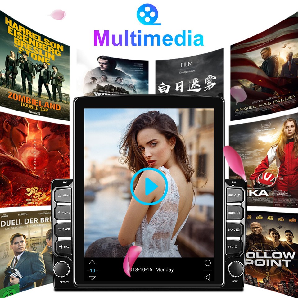 vertical screen Android 14 for Jeep Compass stereo radio GPS Carplay ...