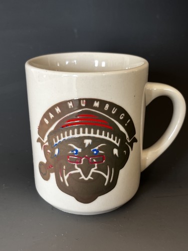 Vintage Christmas Mug Denny’s Coffee Mug Bah Humbug Heat Color Changing ...