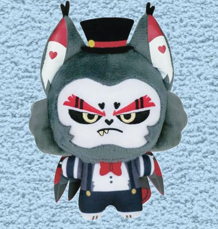 Hazbin Hotel Plush Doll Mascot Chain vol.2 Husk 11cm Banpresto 2025 ...