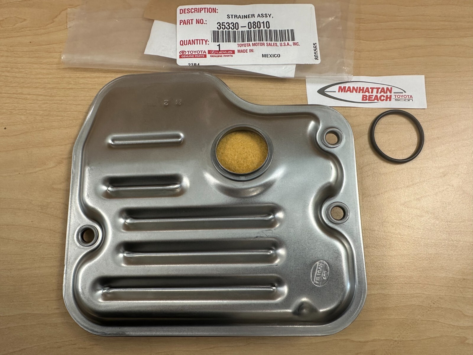 TOYOTA CAMRY HIGHLANDER SIENNA OEM TRANSMISSION OIL FILTER STRAINER W ...
