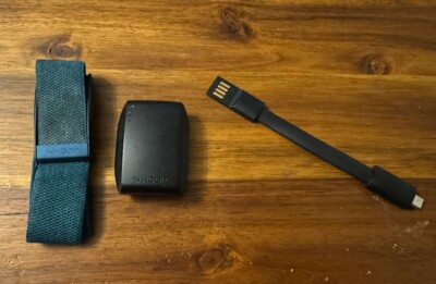 WHOOP 3.0 bracelet w/ blue strap - battery + charger included | eBay