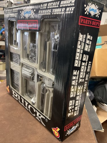 NEW GMP 9011 PARTS DEPT BUICK GARAGE TOOLS KIT 1:18 Model Set Toy ...