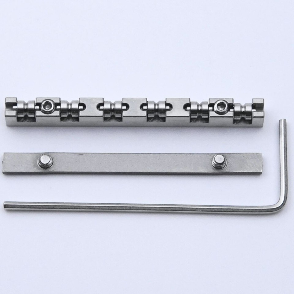 Titanium Alloy Guitar Roller Nut Height Adjustable Split Regulation Fit ...