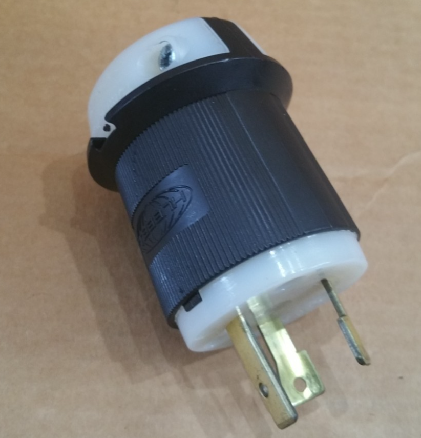 Genuine Hubbell HBL2621 30 Amp 250V Locking Plug Turn & Pull Wiring ...