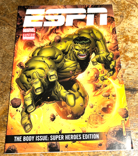 ESPN Body Issue: Super Heroes Edition (Marvel, 2015) Custom Not for ...