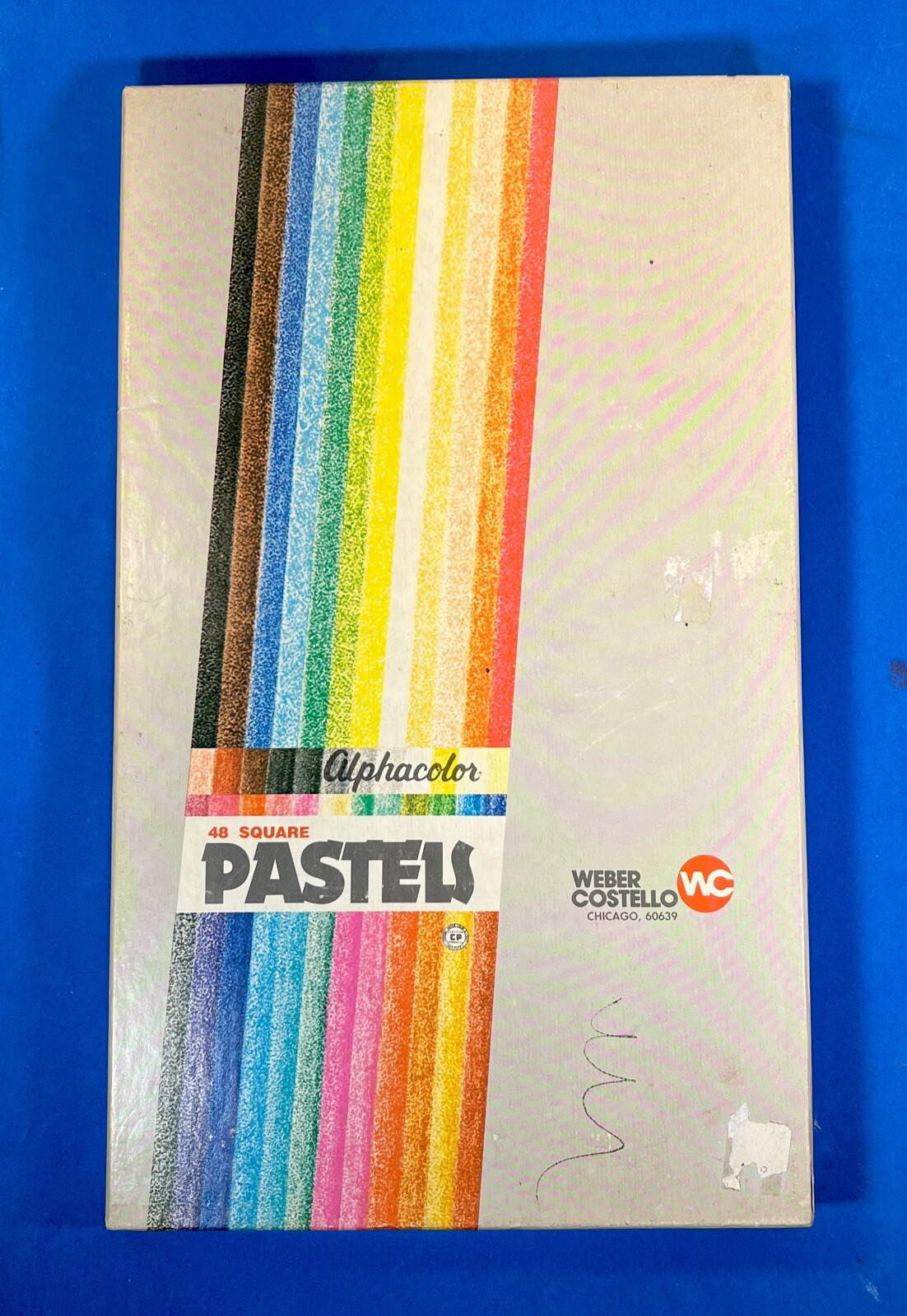 Vintage Art Pastels Weber Costello Alphacolor 48 Square Sticks Complete ...