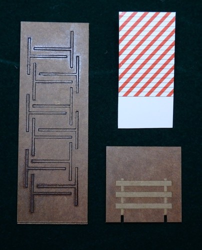 HO Scale Construction Barricades Kit 8ft Type III 6 pcs Laser Board ...