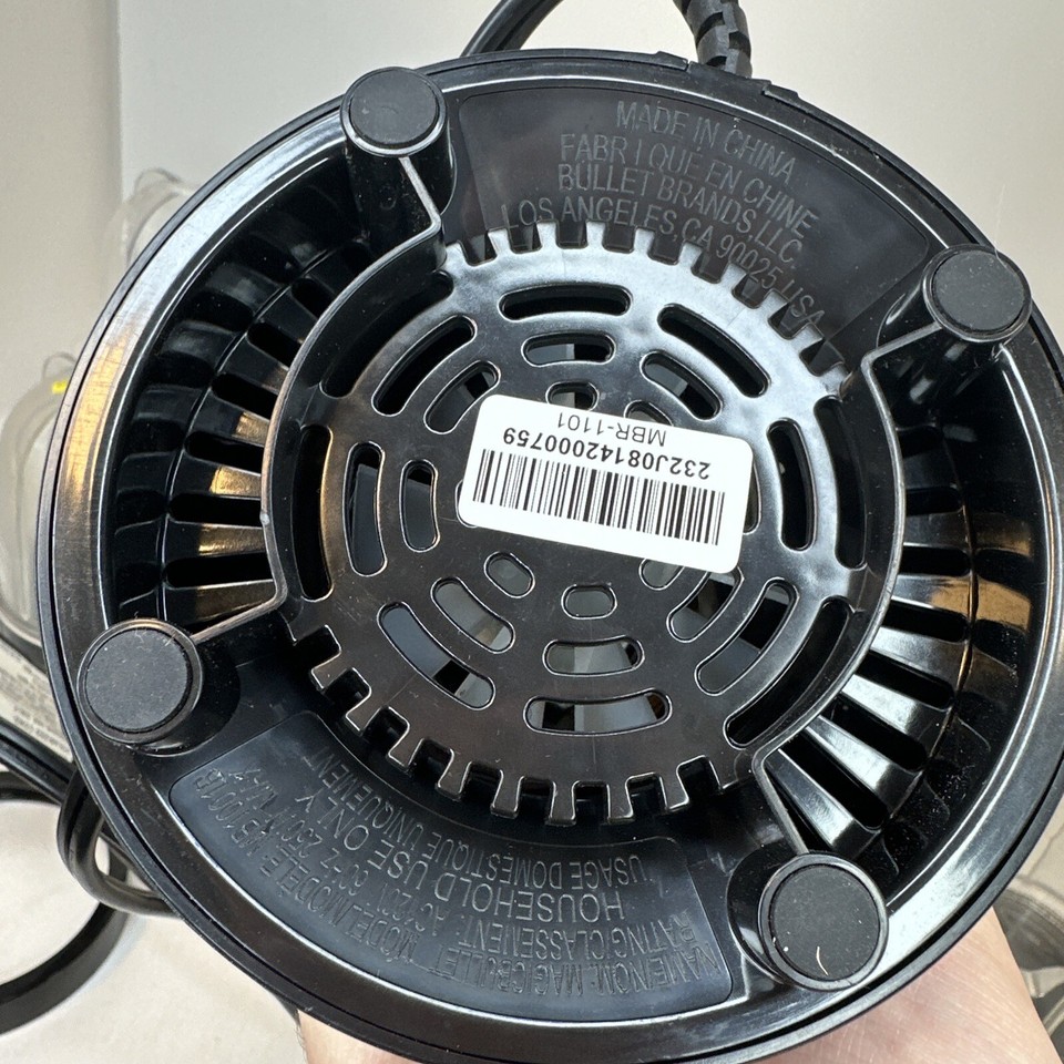 Magic Bullet Mini Kitchen Blender MB1001B With Blades Various Cups Tops ...