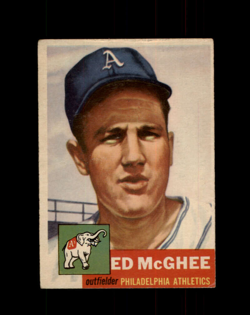1953 Topps Baseball #195 Ed McGhee RC STARX 4 VG/EX (CS113832) | eBay