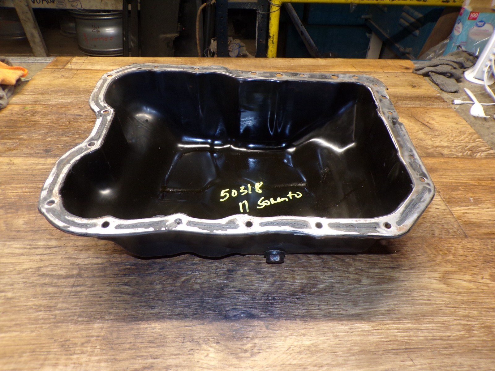 2011-2013 KIA SORENTO 10 SANTA FE 09-10 SONATA 2.4L ENG OIL PAN ...