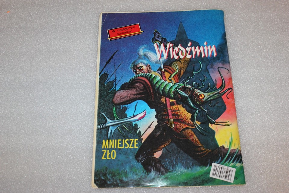 The Witcher - GERALT - WITCHER COMIC POLISH EDITION 1993 RARE | eBay