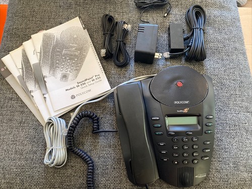 Polycom Soundpoint Pro SE-220 Conference phone w/ User Operations ...