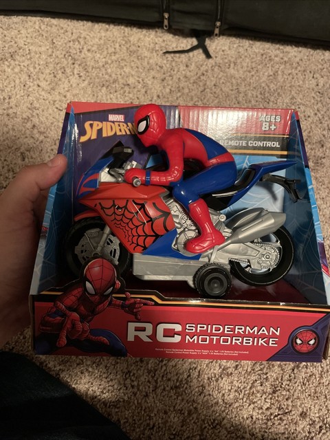 Marvel Spider-man Motorbike Remote Control 27mhz 2020 8 for sale online ...