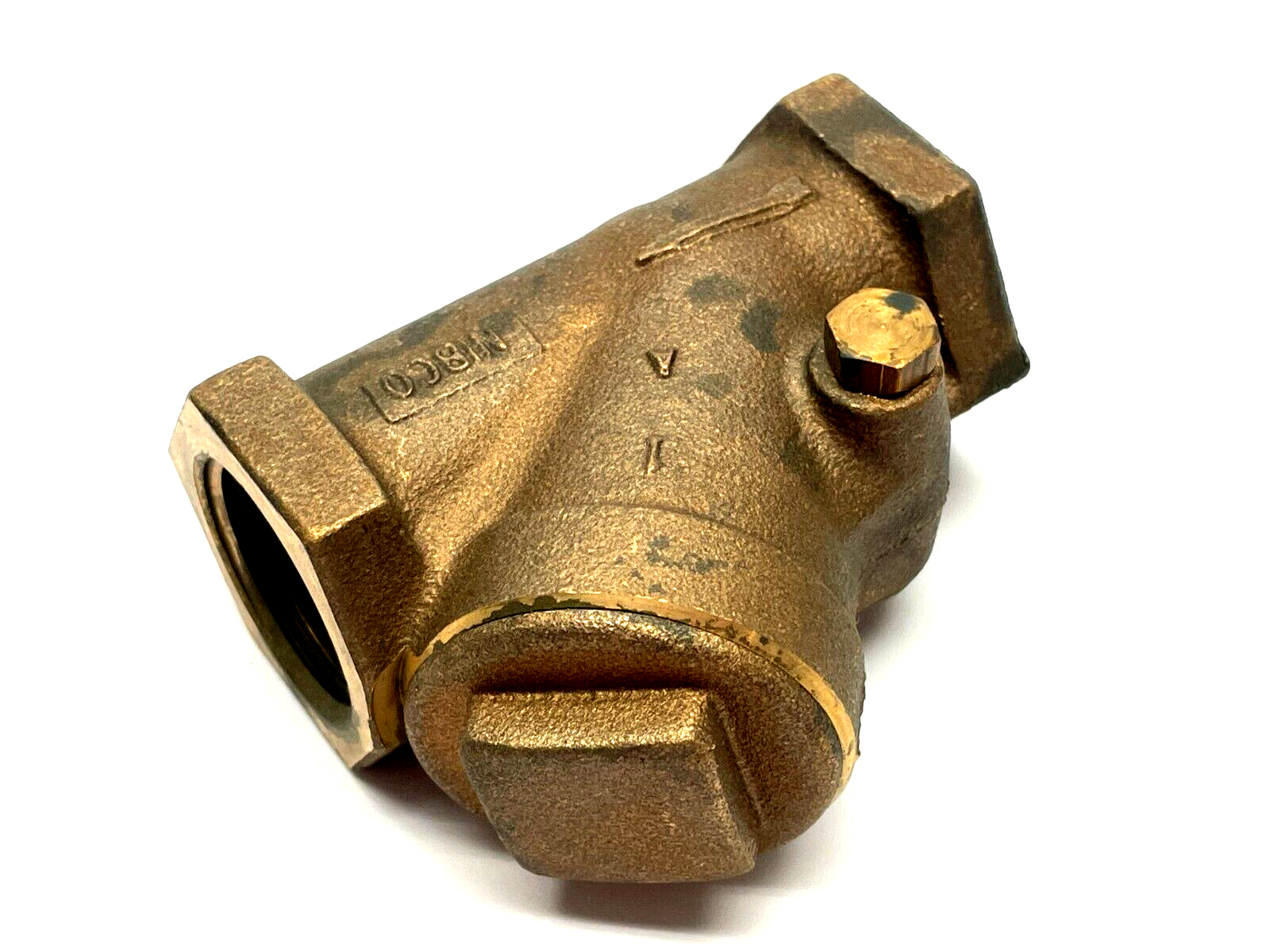 Nibco T-433-Y Check Valve Bronze 1" 300psi NL7K00A for sale online | eBay