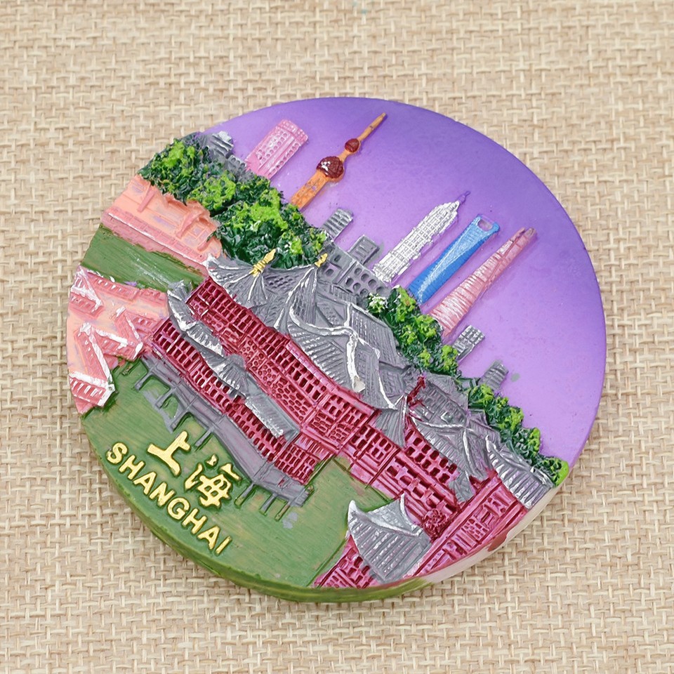 Vintage 3D Resin Souvenir Fridge Magnet Countries Refrigerator Sticker ...