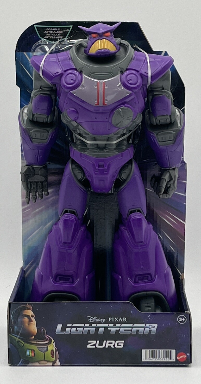 Mattel Disney Pixar Lightyear Large Scale Zurg Action Figure - 13.75 in ...