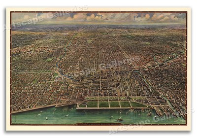 IL, IN, MI, OH, WI - Map Of Chicago Illinois