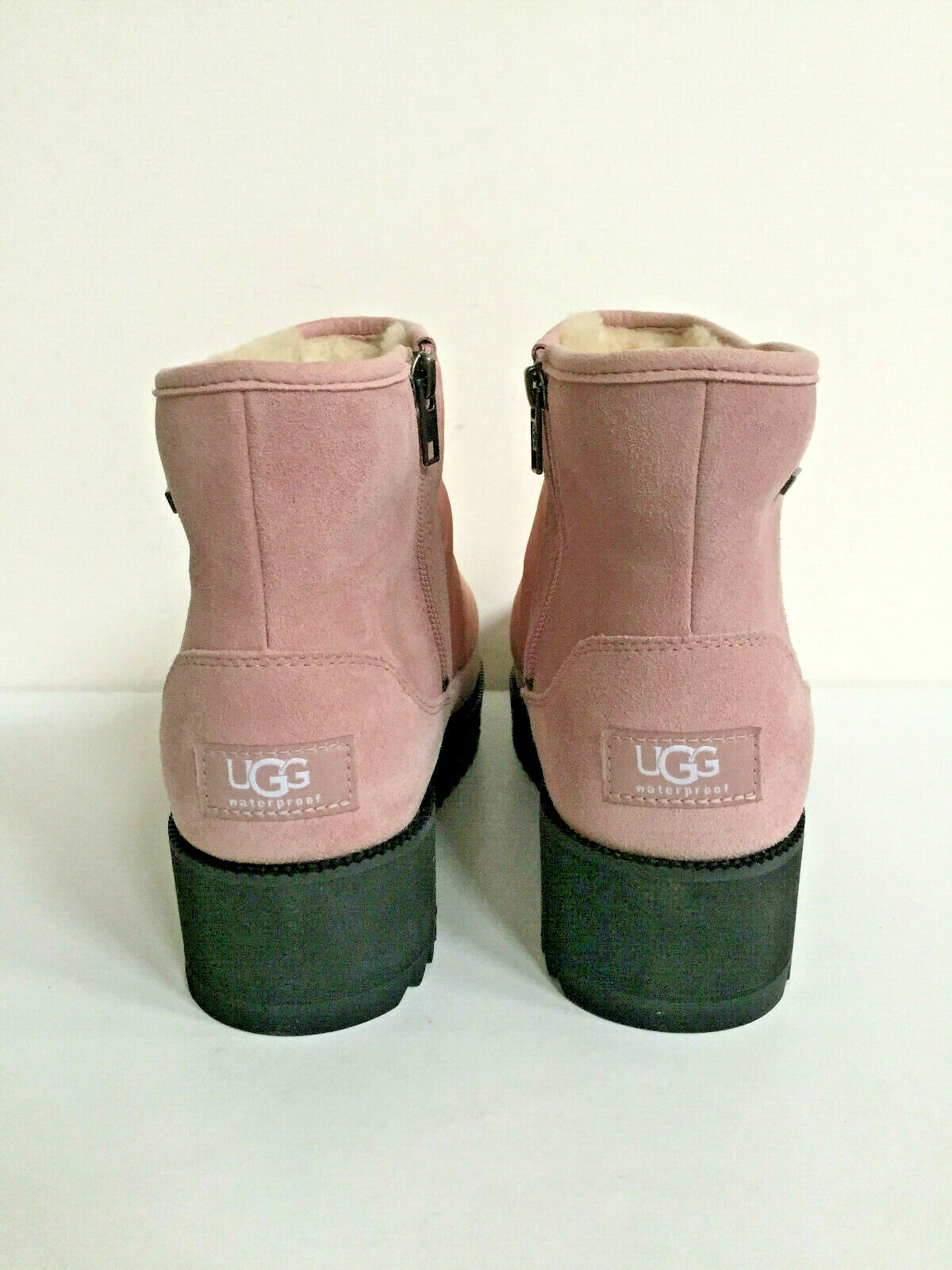 UGG RIDGE MINI PINK CRYSTAL WATERPROOF WEDGE BOOT US 9.5 / EU 40.5 / UK ...