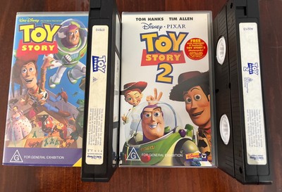 Toy Story 1 & 2 VHS Collectible Tapes Walt Disney | eBay