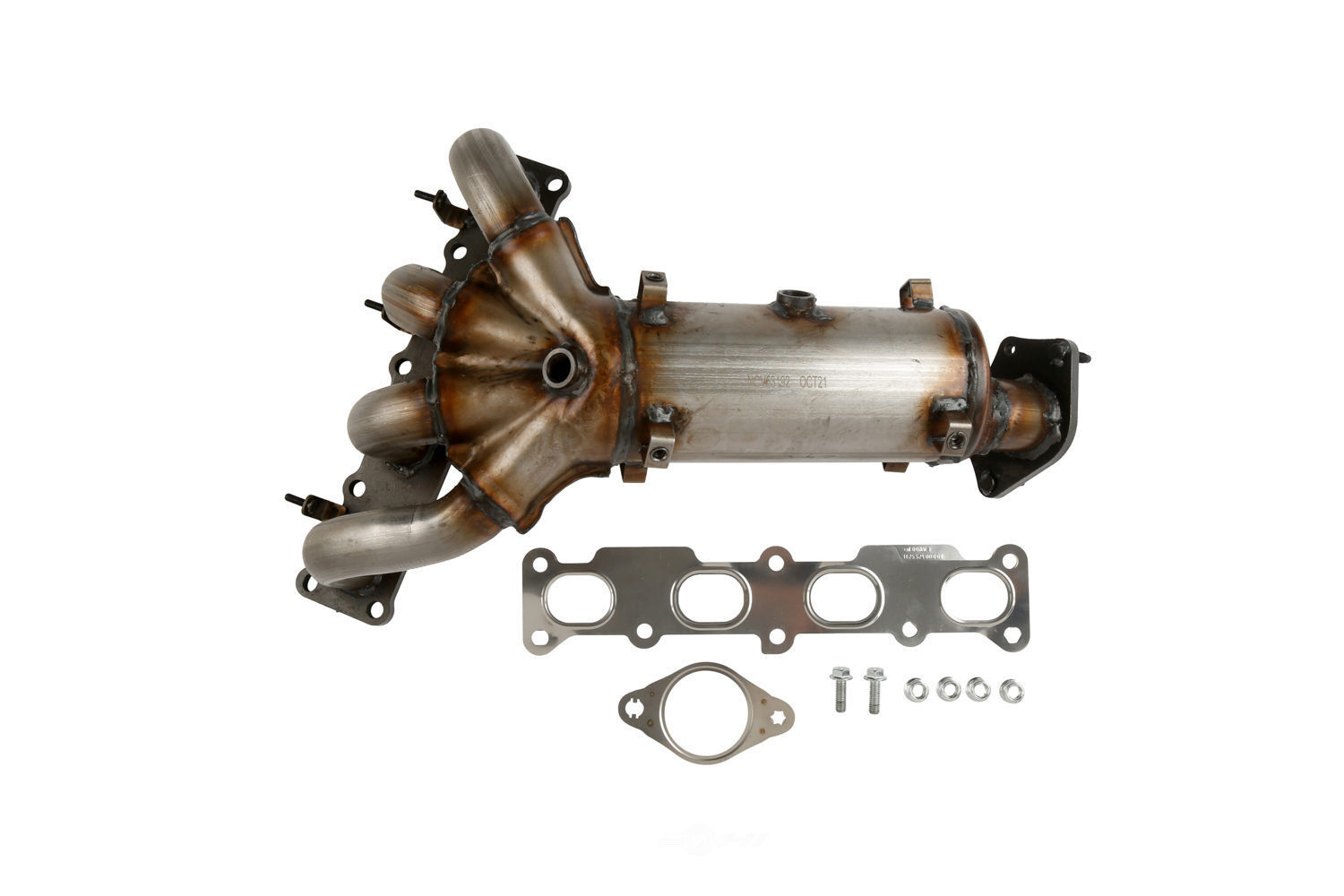 Catalytic Converter with Integrated Exhaust Manifold-Direct Fit Cateran ...