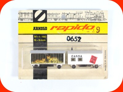 N Scale ***CIRCUS WAGONS*** Tigers, Cassa etc - Arnold Rapido 0652 ...