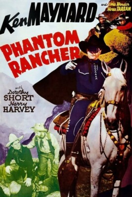 Phantom Rancher (DVD, 1940, Full Screen, B&W, Ken Maynard) *DVD ONLY ...