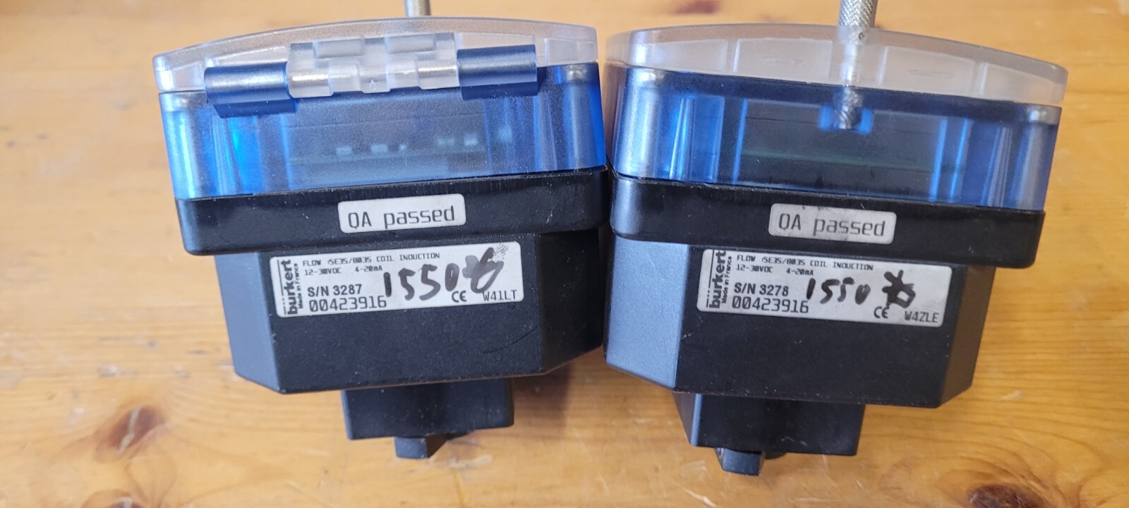 Burkert Flow: 5E35/8035 COIL Induction S/N 3278 00423916 used bundle 2 ...