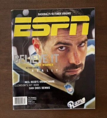 ESPN MAGAZINE OCT 2, 2000 VOL 3 NO 20- KURT WARNER (GOOD) | eBay