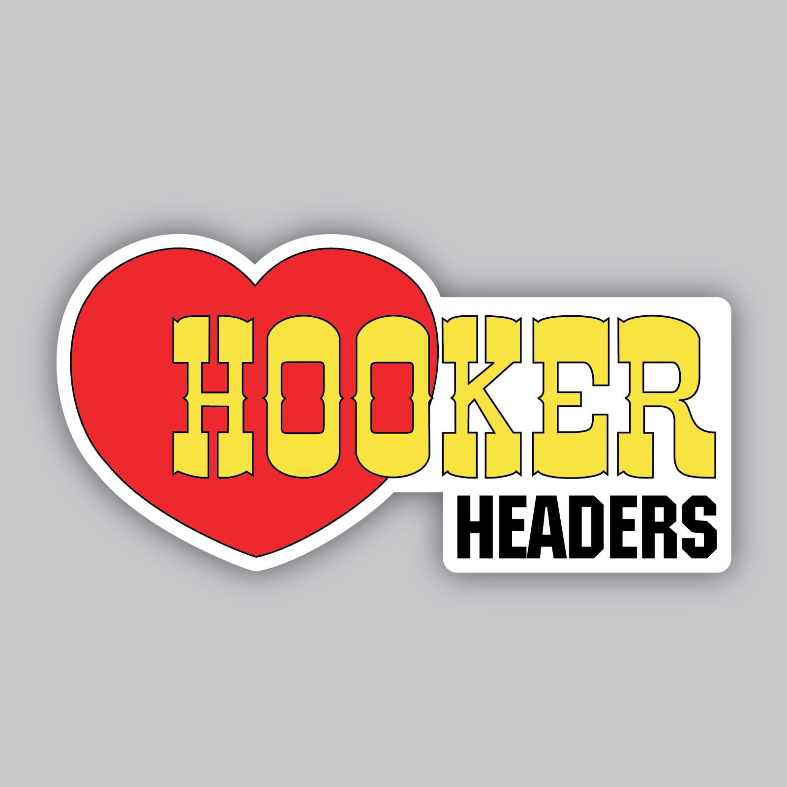 Hooker Headers Sticker/Decal -Exhaust System-Muffler -Catback -X Y H Pipe-Holley | eBay