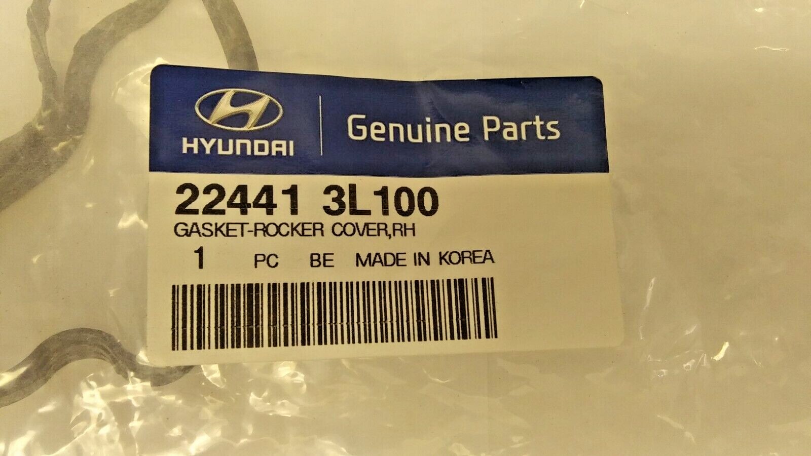 2017 2018 Hyundai Genesis G90 Gasket - Rocker Cover Right Hand - OEM ...