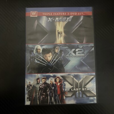 XMEN X-MEN TRIPLE FEATURE: X-Men, X2 X-Men United, X-Men The Last Stand ...