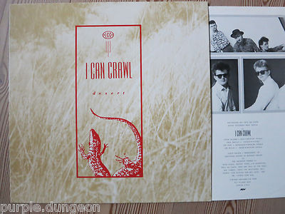 I CAN CRAWL - Desert LP + Texte + lyrics 1987 Rebel Rec. 09-1476 | eBay