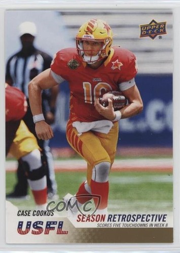2023 Upper Deck USFL Gold Case Cookus #27 3d7 | eBay